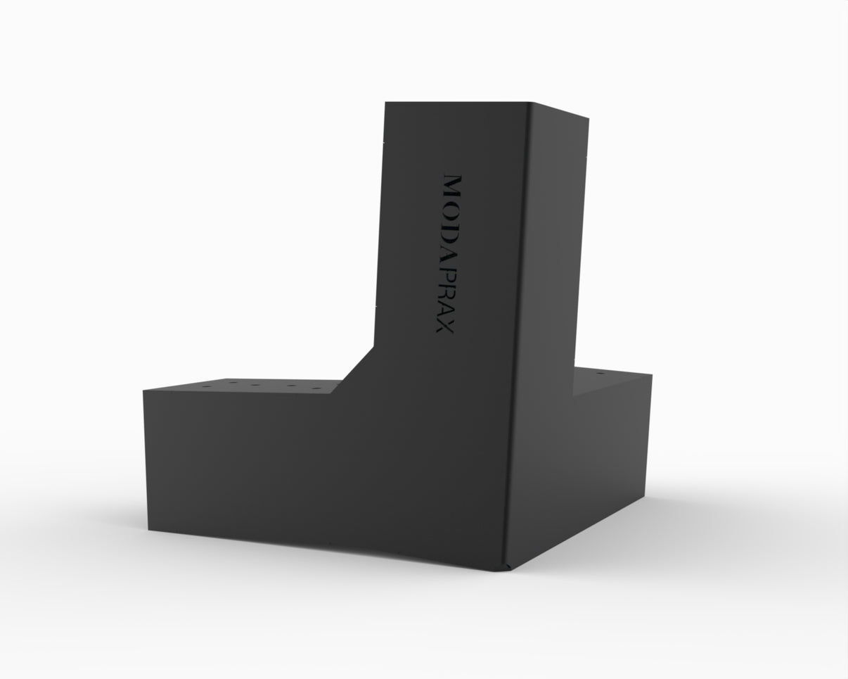 Upward Angled Corner Bracket for 90x90 Posts – Modaprax