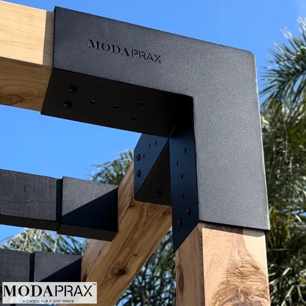 Single Freestanding Pergola Kit for 90x90 Timber Posts – Modaprax