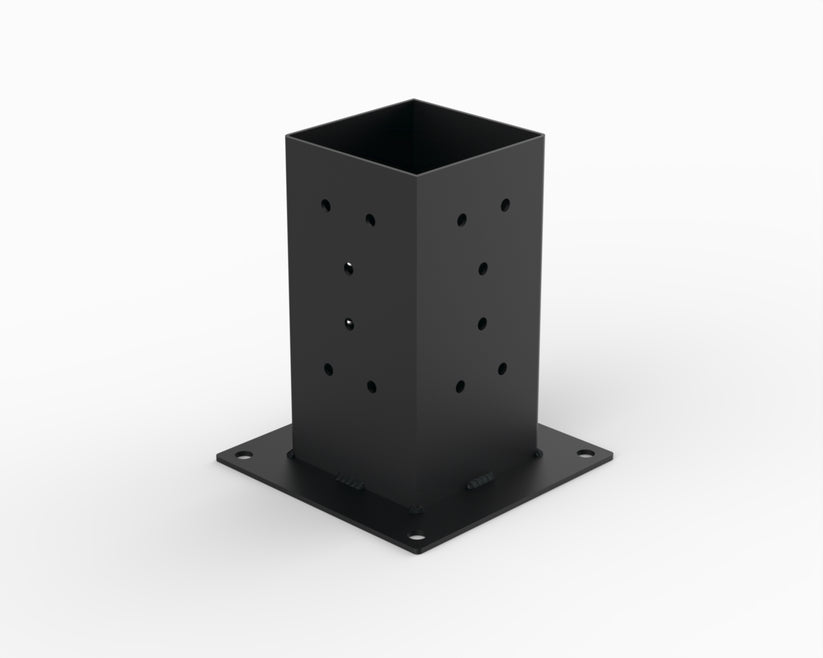 Base Bracket for 90x90 Timber Posts | 4 Pack | IN STOCK – Modaprax