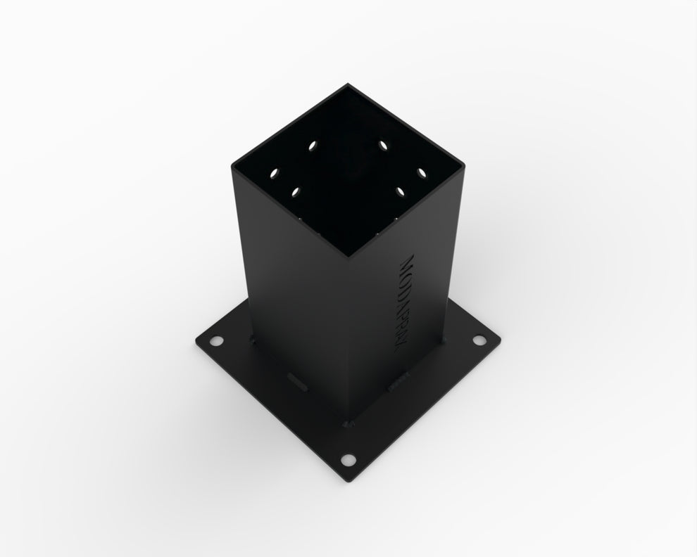 Base Bracket for 90x90 Timber Posts | 4 Pack | IN STOCK – Modaprax
